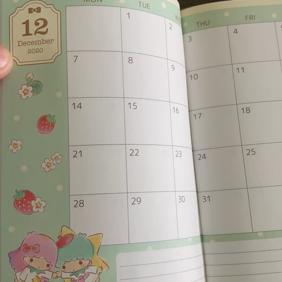 Sanrio | Other | Sanrio Characters A6 Planner 22 | Poshmark